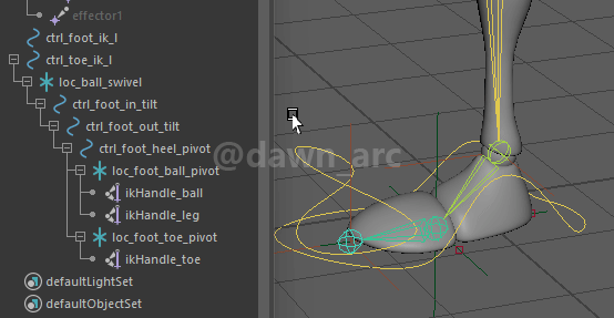 [Maya]Rigging 16 - Ankles & Heels